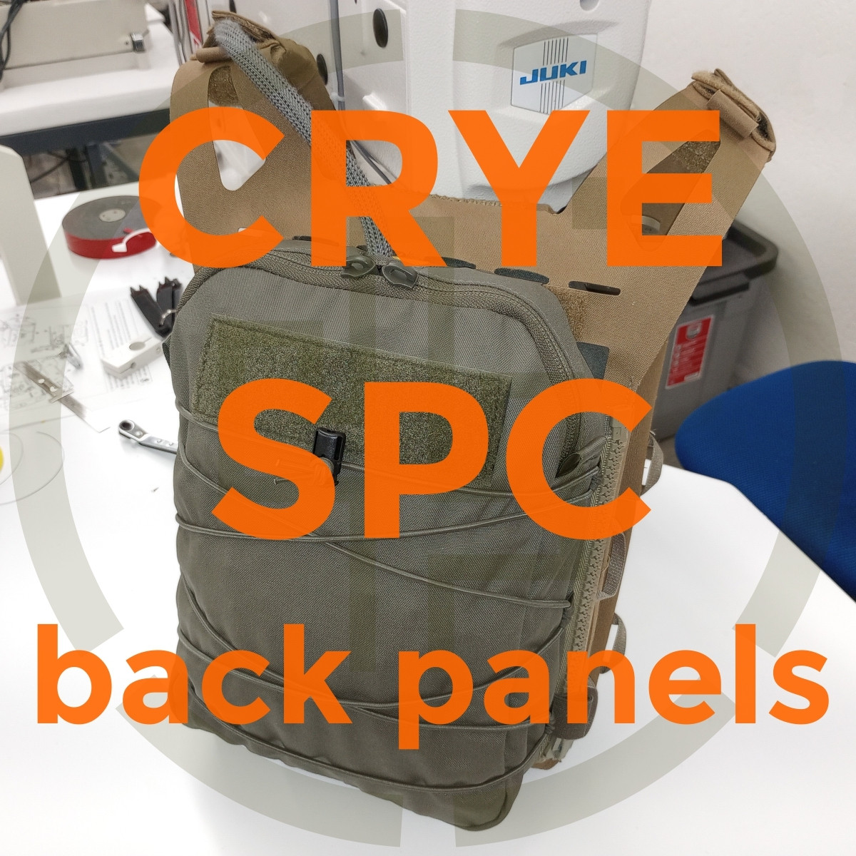 Gear - Back Panels for Plate Carriers - Crye SPC Zip-On Back Panels ...